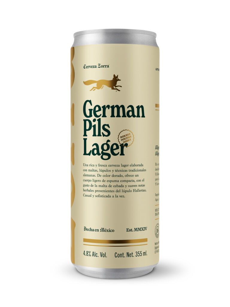 12 pack German Pils Lager – Cerveza Zorra